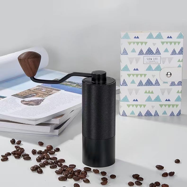 ‌Manual Coffee Grinder,Stainless Steel&Aluminum Alloy,CNC Burr ...