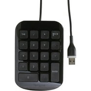Onn USB Numeric 10-Key Pad, 4 ft USB Cable, for Windows 8 or Newer ...