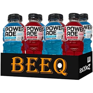 POWERADE ZERO Sports Drinks, Mixed Berry, 20 Oz - Pack of 10 - Walmart.com