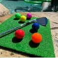Floating Golf Green for Pool, Putting Turf Mat, Real Floating Golf ...