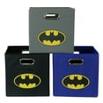 Batman Logo Folding Storage Bin, Grey - Walmart.com