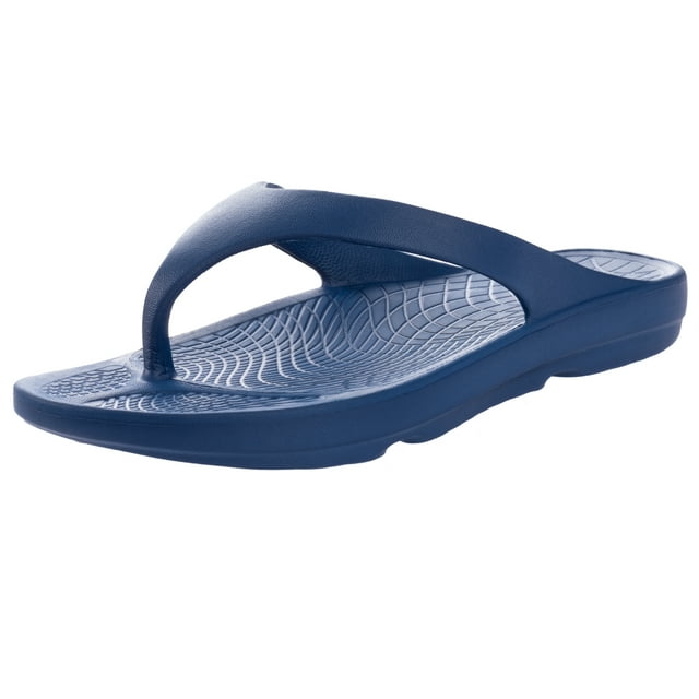RockDove Women's Casual Flip Flops Slipper, Soft Waterproof Beach ...