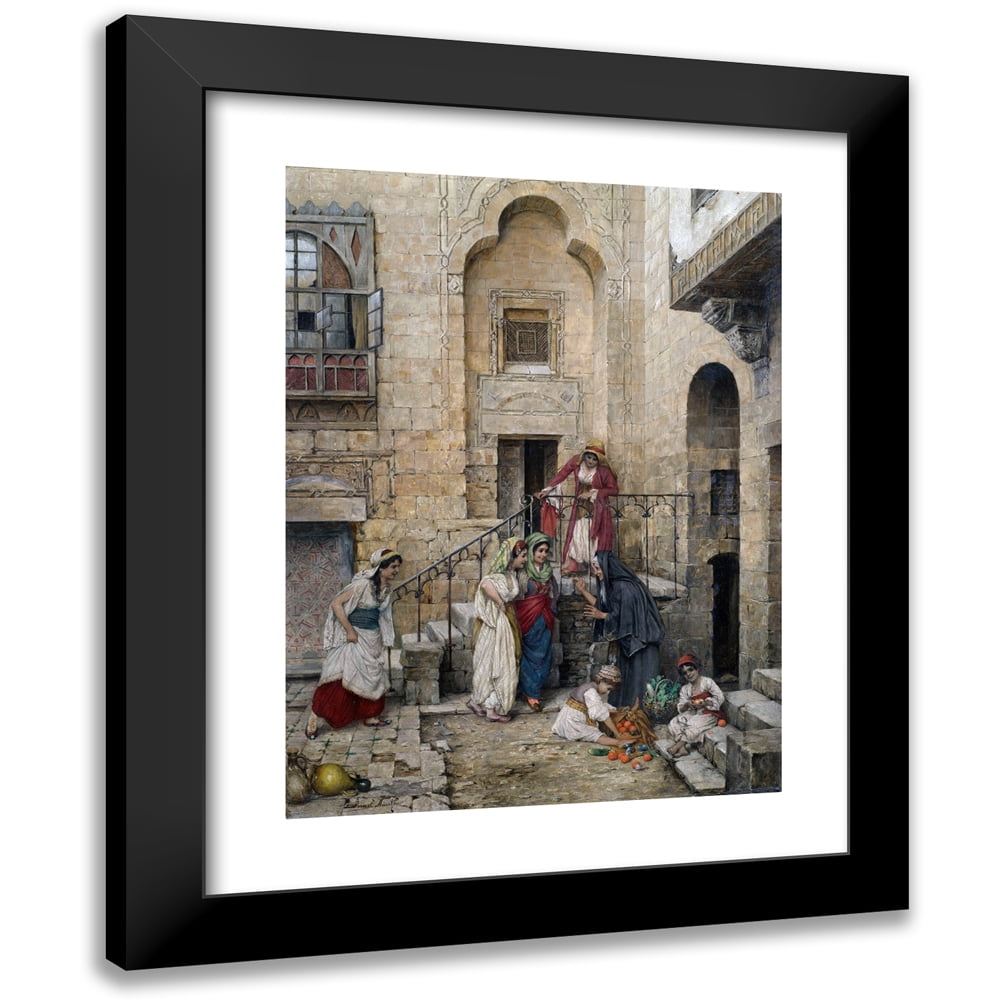 Daniel Israel 14x18 Black Modern Framed Museum Art Print Titled ...