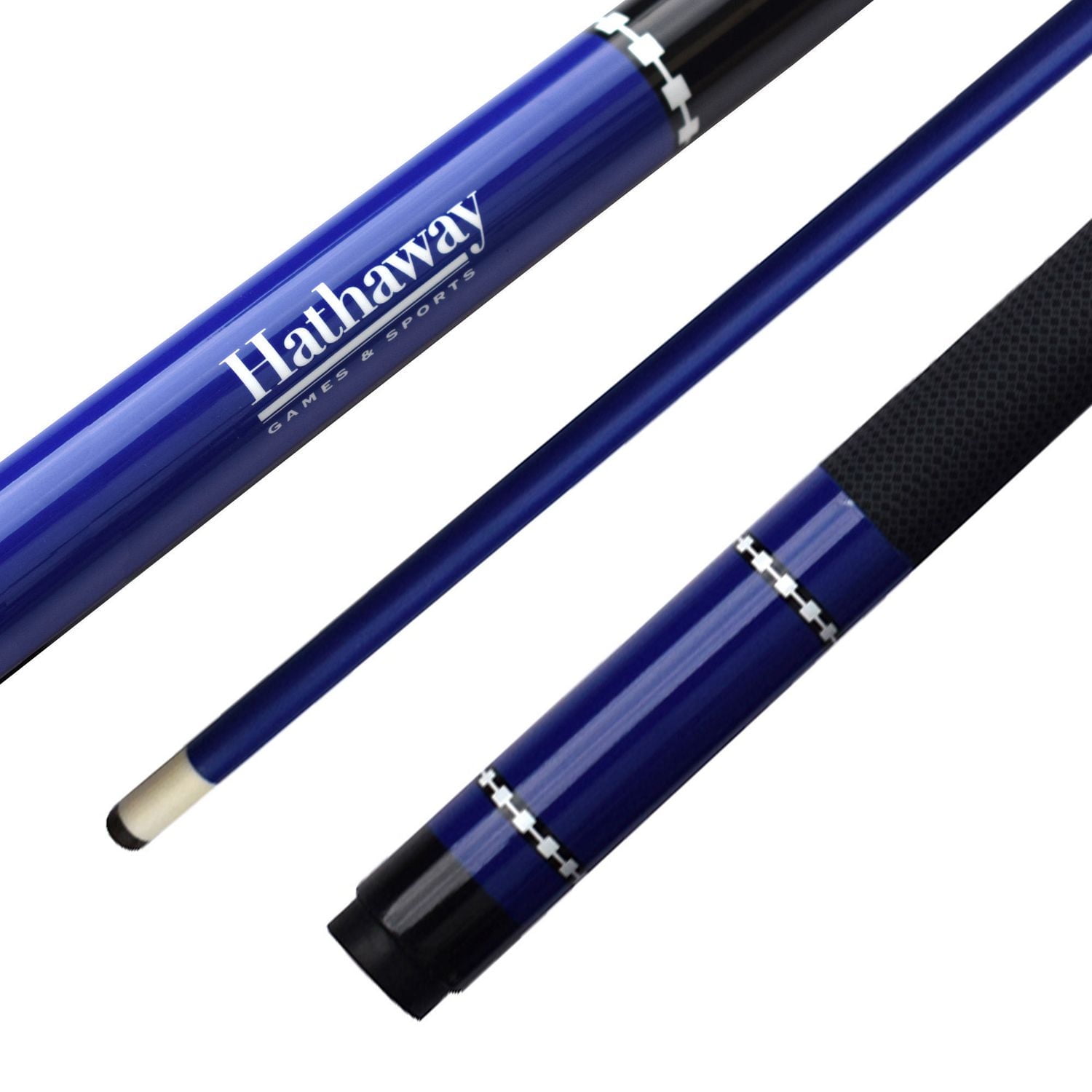 Click here for Hathaway Conquest 58 Blue Fiberglass Cue One Size prices