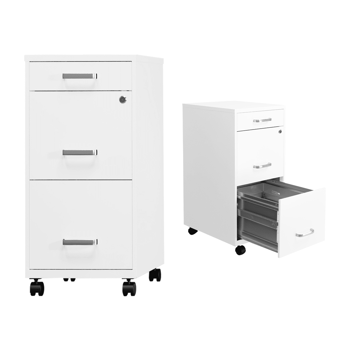 Archivero Metalico Linium Carta 2 Gabinetes + 1 Cajon Llave Color ...