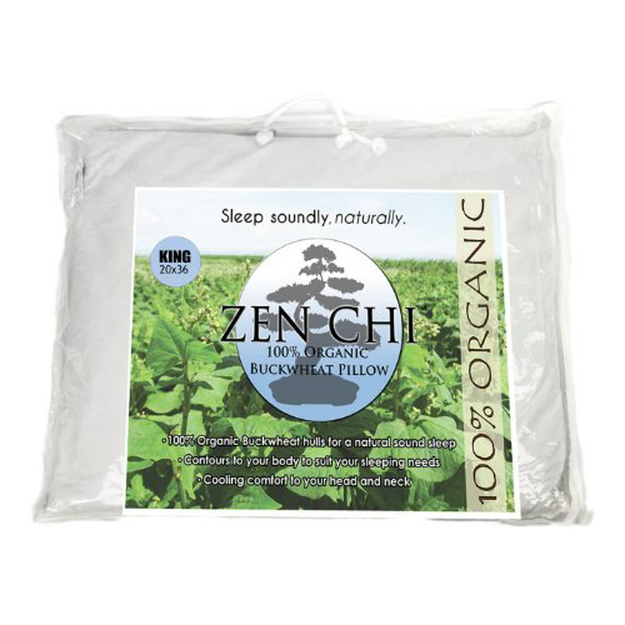 Click here for Zenchi Zen Chi Buckwheat Pillow- Organic King Size... prices