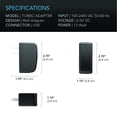 AC Infinity Turbo Fan Power Adapter, for MULTIFAN Series USB Fans ...