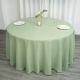 BalsaCircle 10 Pieces 120" Sage Green Round Polyester Tablecloths ...