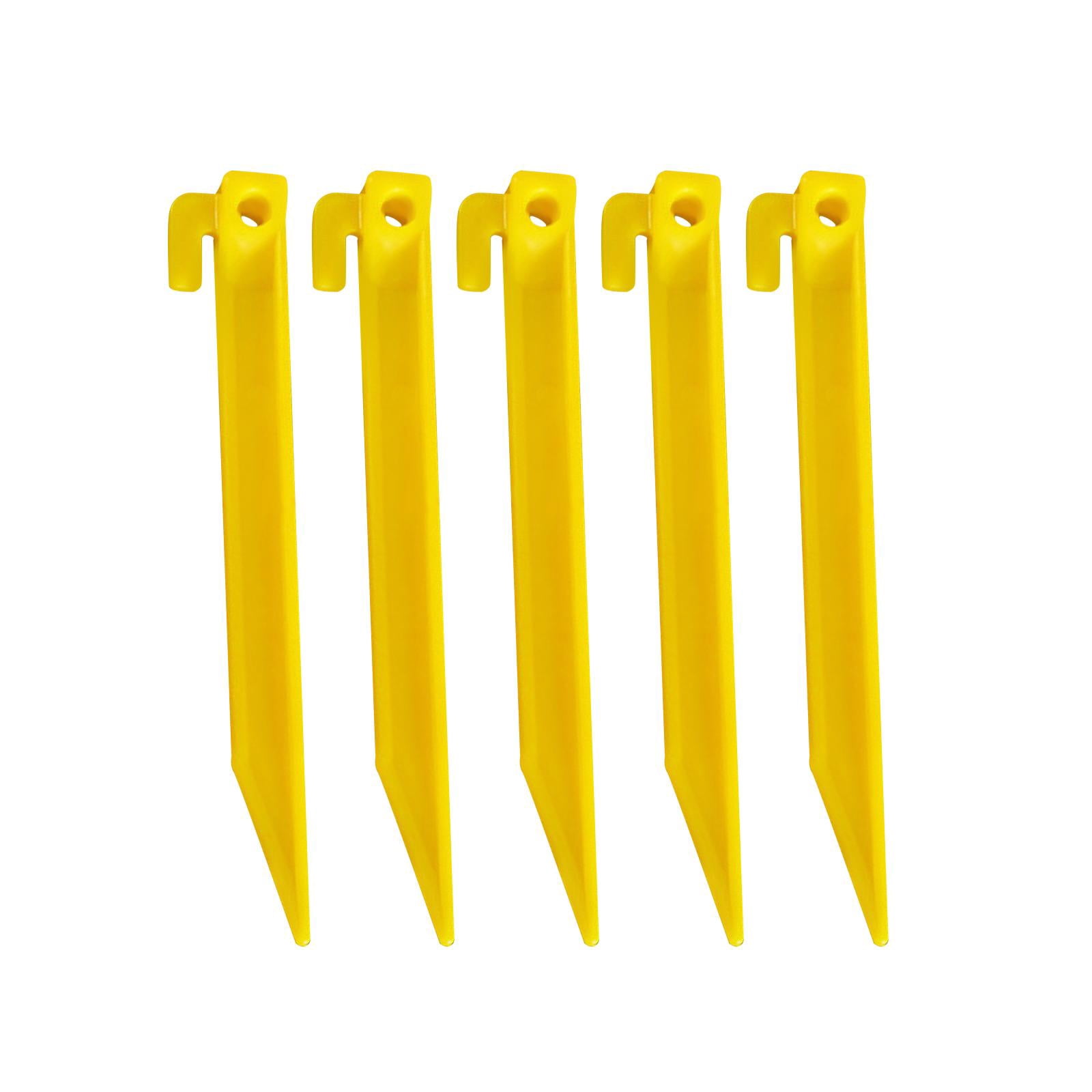5x Tent Stakes Pegs Lightweight Ground Nail Awning Shelter Anchor ...