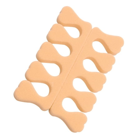 Electronicheart 1 Pair Toe Separator Nail Art sponge toe separator Foam ...