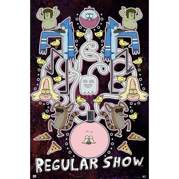 Regular Show Poster (24 x 36) - Walmart.com