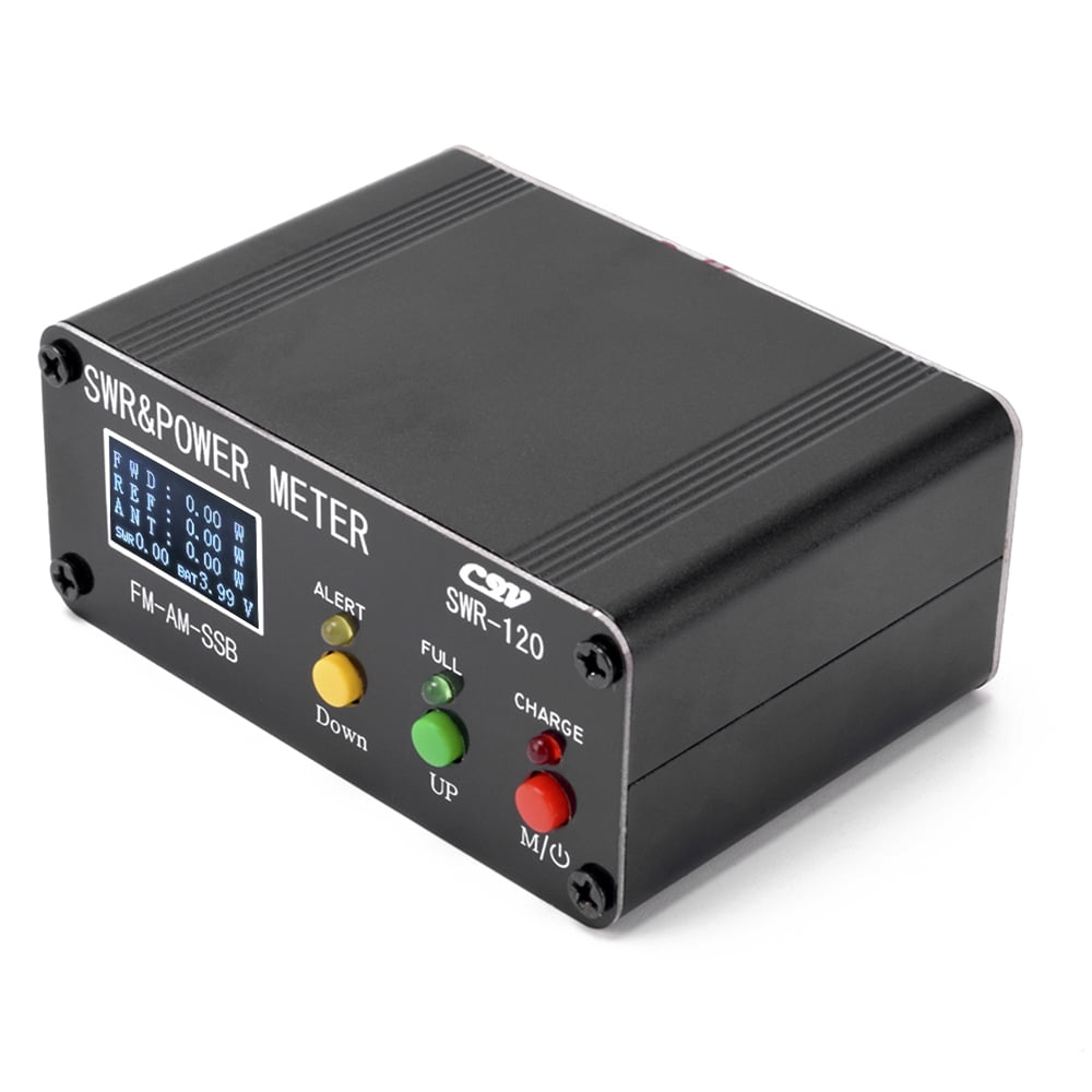 120W SWR Digital Power Standing Wave Meter 1.8-54MHz Shortwave Meter FM ...
