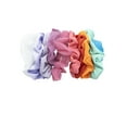 Time and Tru Bright Multi-Color Hair Ties 10-Pack Hair Accessory for ...
