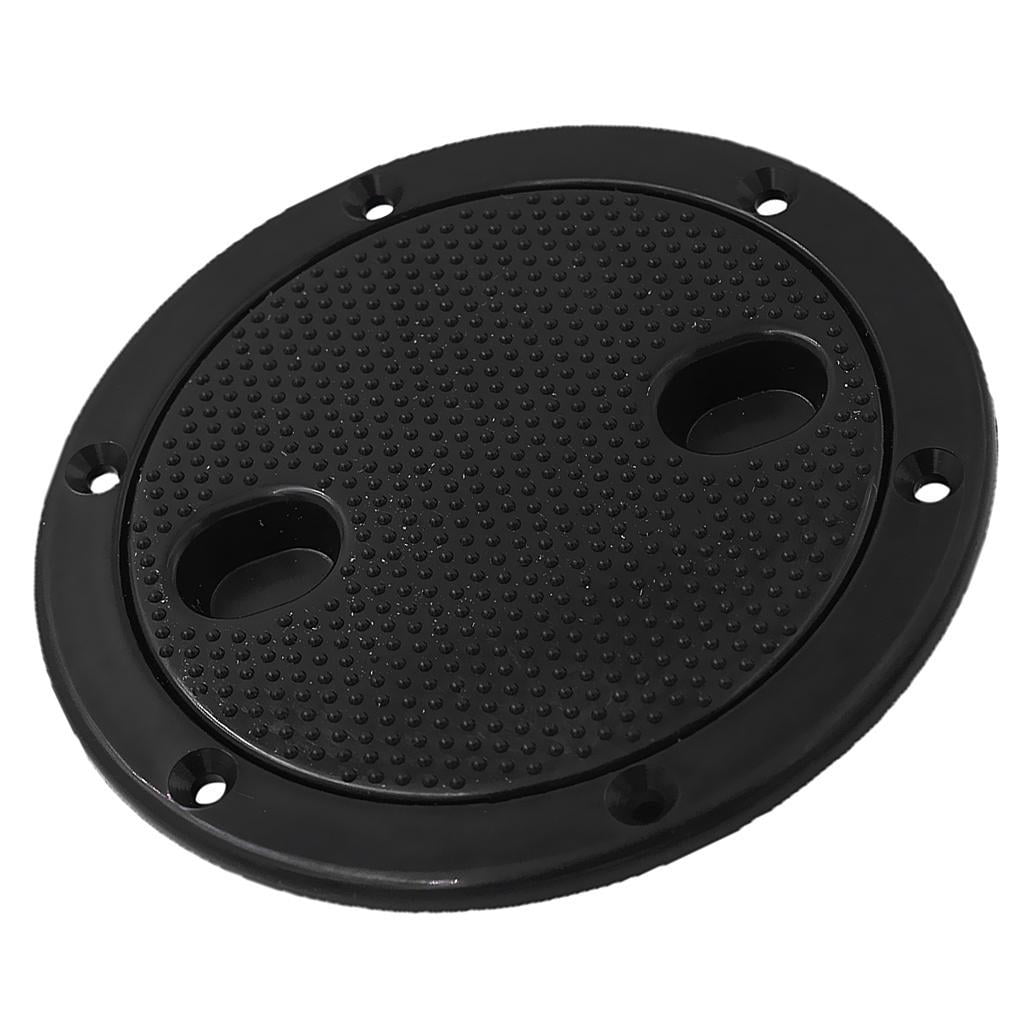 6 Inch Access Round Cover for Boats & RV Marine Black - Walmart.com
