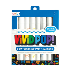 Click here for Ooly Vivid Pop! Water Based Paint Markers - 8 Colo... prices