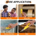 20 Pcs 120 Grit Sandpaper, 4.5 x 5.5 Inch Sand Paper Hook and Loop Back ...