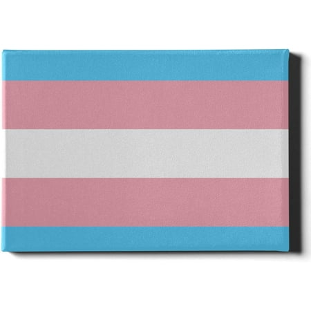 Wall Art for Bedroom Transgender Pride Flag Format Home Wall Art Decor ...