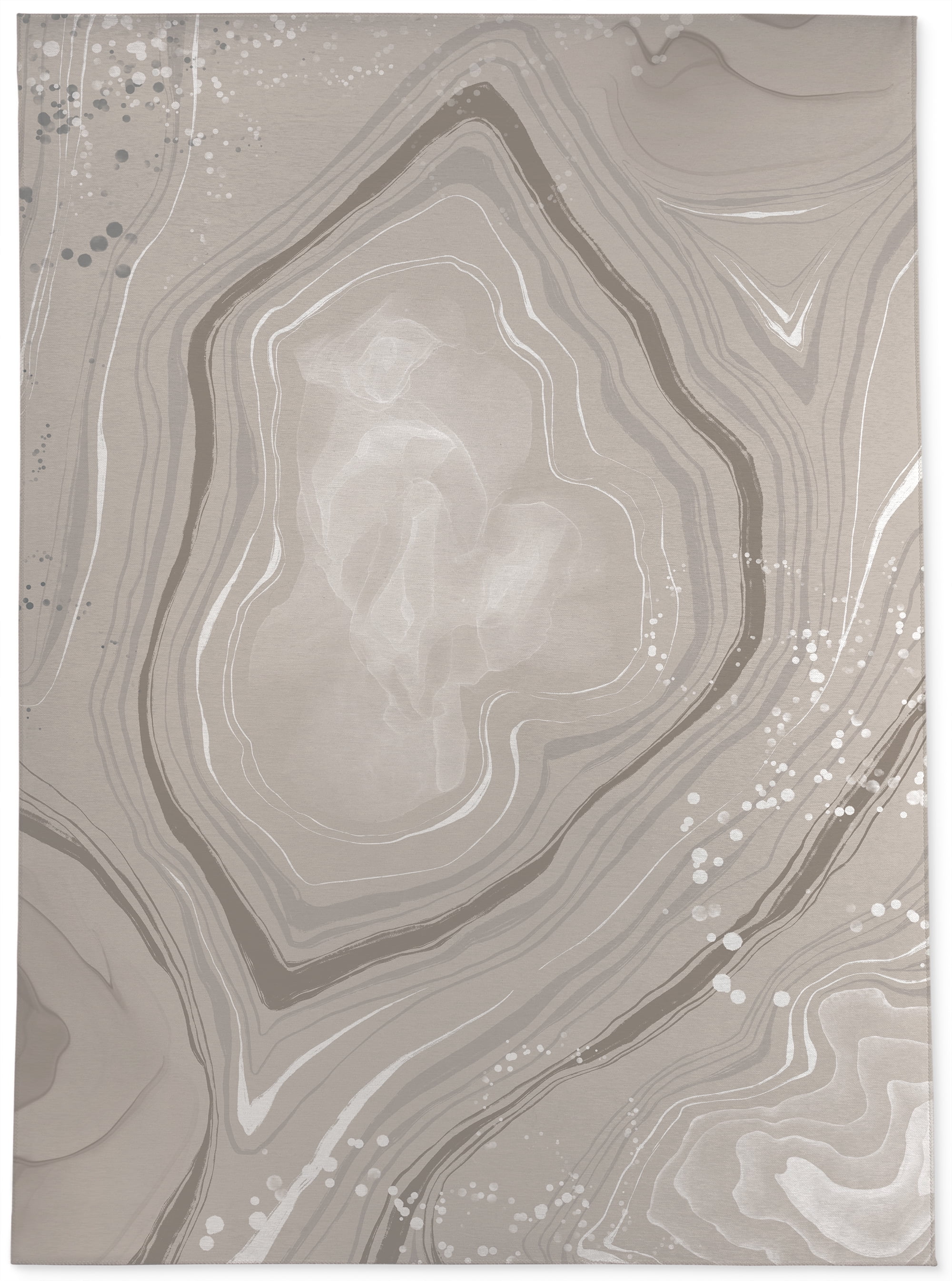 SPECKLED QUARTZ NATURAL Area Rug By Kavka Designs - Walmart.com
