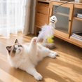 Cats Hunting Instincts Teaser Wand Toy with Ringing Bells for Engaging ...