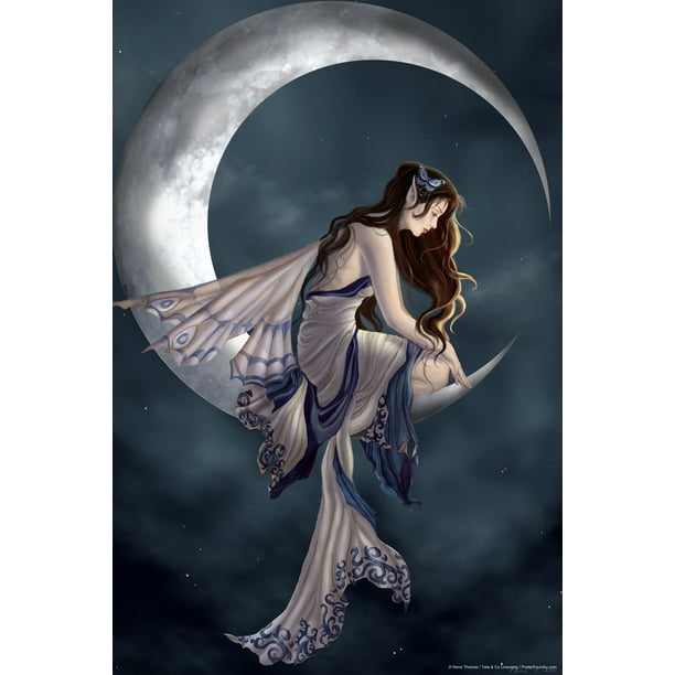 Sad Fairy Core Room Decor Grunge Wall Fairycore Cottagecore Poster ...