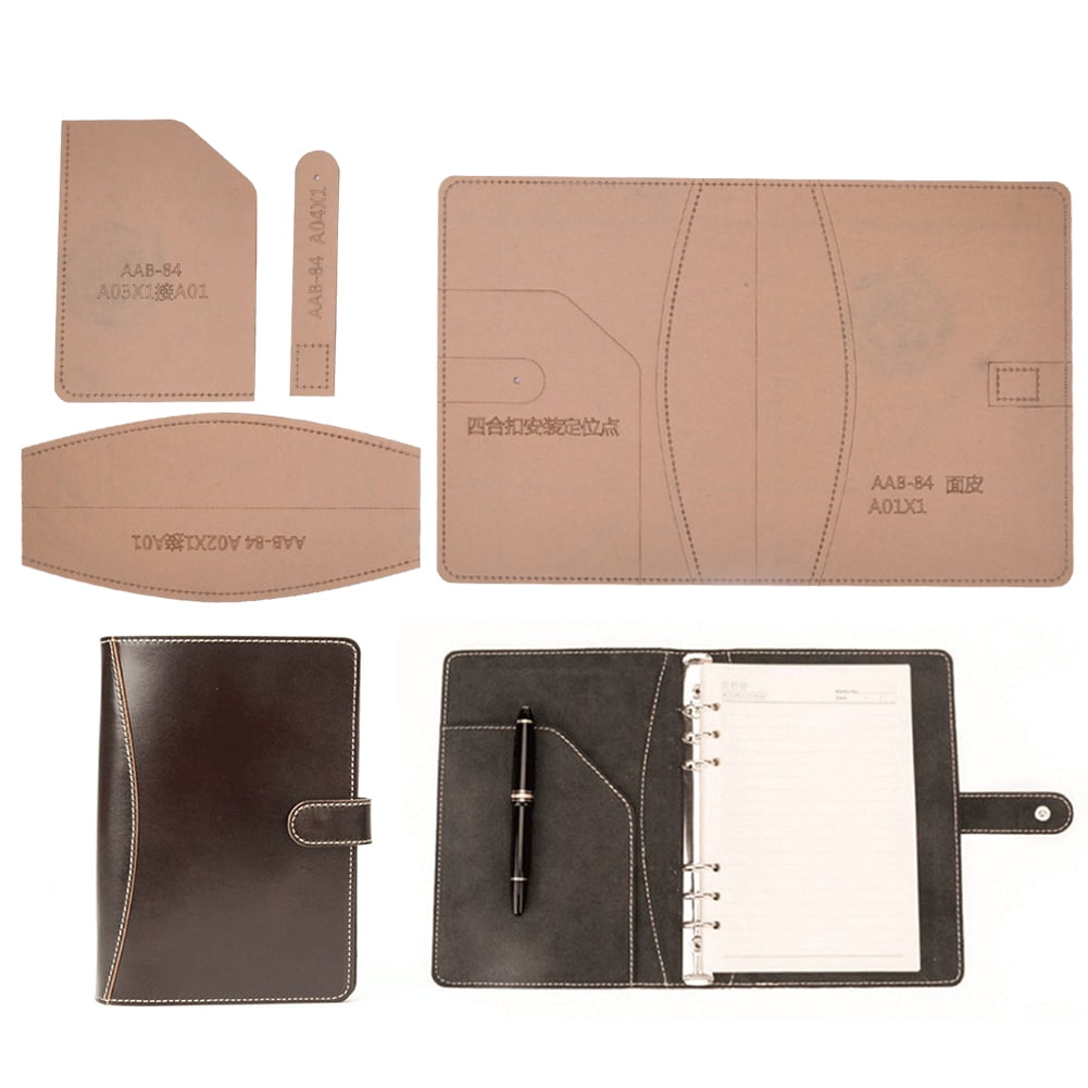 Leather Template, DIY Leather Notebook Cover, For Notebook Cover Book ...