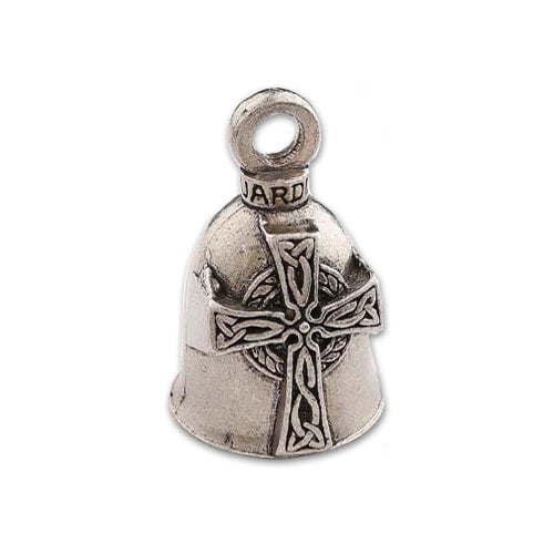 Guardian Bell, Metal, Irish Celtic Cross, Motorcycle Rider, Biker, Good ...