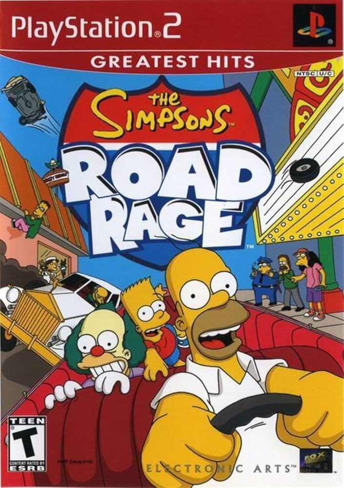 Pre-Owned The Simpsons: Road Rage for Sony Playstation 2 - Walmart.com