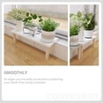 BESTYASH 1 Set of Balcony Storage Stand Wooden Planter Rack for Home ...