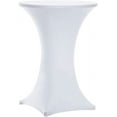 12 Pack 32x43 Inch Highboy Spandex Cocktail Table Cover White, Fitted ...