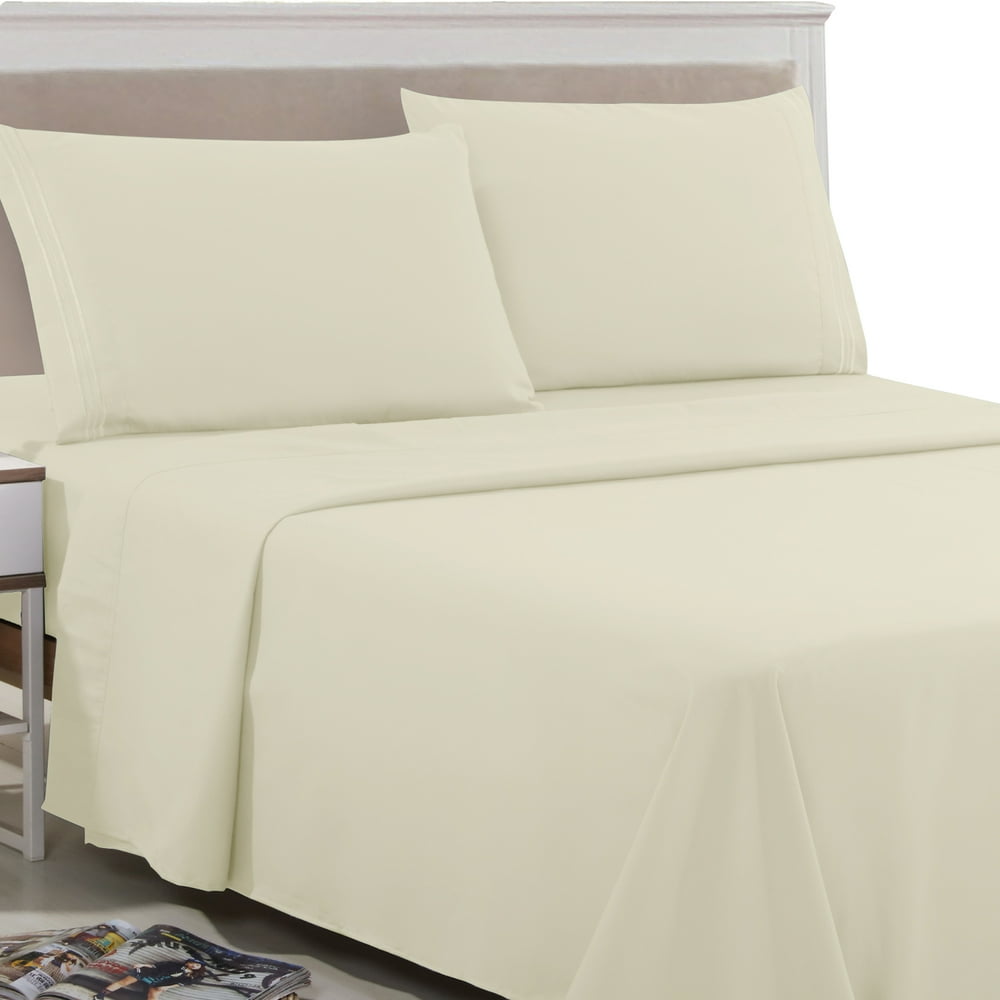 Twin Size Bed Sheet Sets, Luxury Bedding Sheet Set, Deep Pocket Fitted ... Twin Size Bed Sheet Sets, Luxury Bedding Sheet Set, Deep Pocket Fitted ...