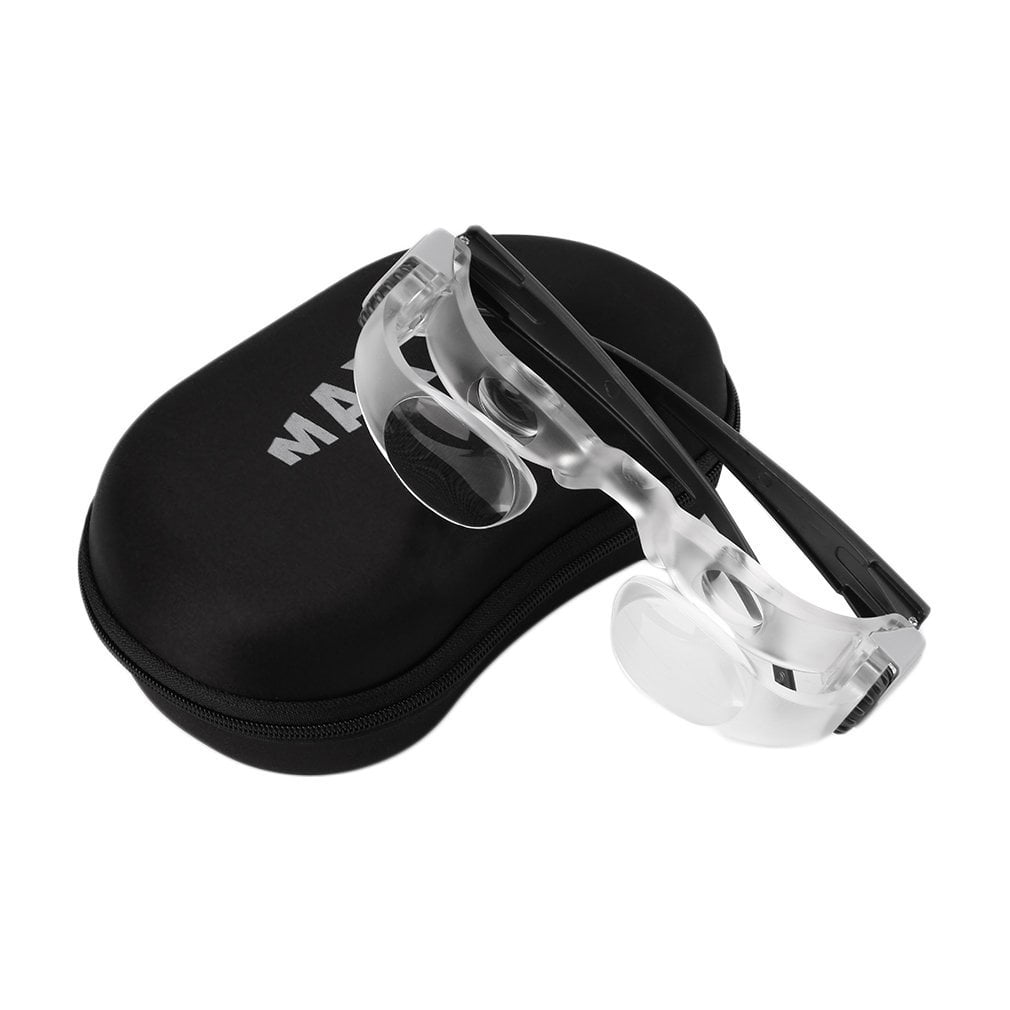 Television TV Glasses Magnifier Lens Loupe -300 Degree Goggles Portable ...