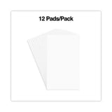 Universal Small Writing Scratch Pads, Unruled, 3 x 5, White, 100 Sheets ...