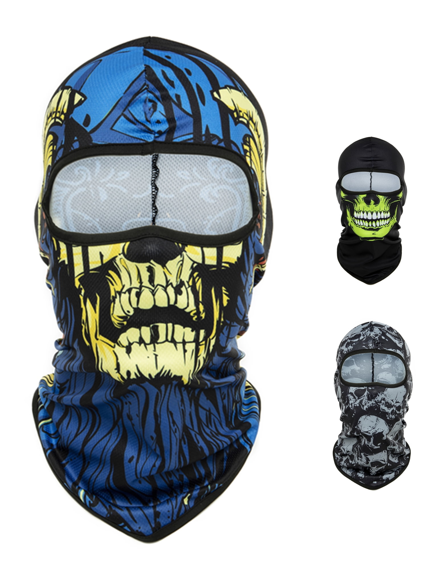 YouLoveIt Full Face Mask Breathable Cycling Face Mask Protecting Neck ...