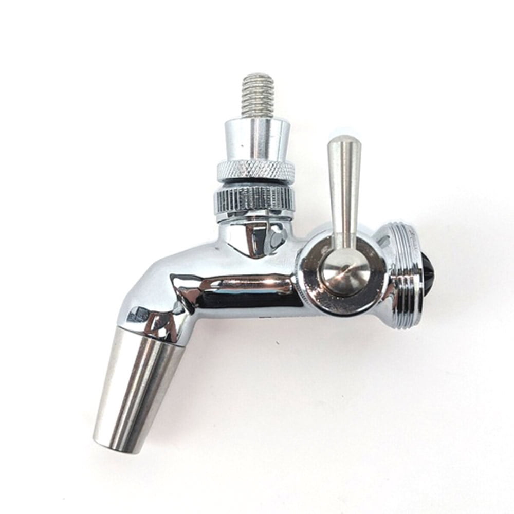 NUKATAP Stainless Steel Draft Beer Faucet with Flow Control - Walmart.com