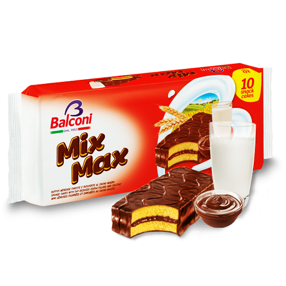 Mix Max, Sponge Cake with Cocoa Filling and Coating, 10pk 350g ...