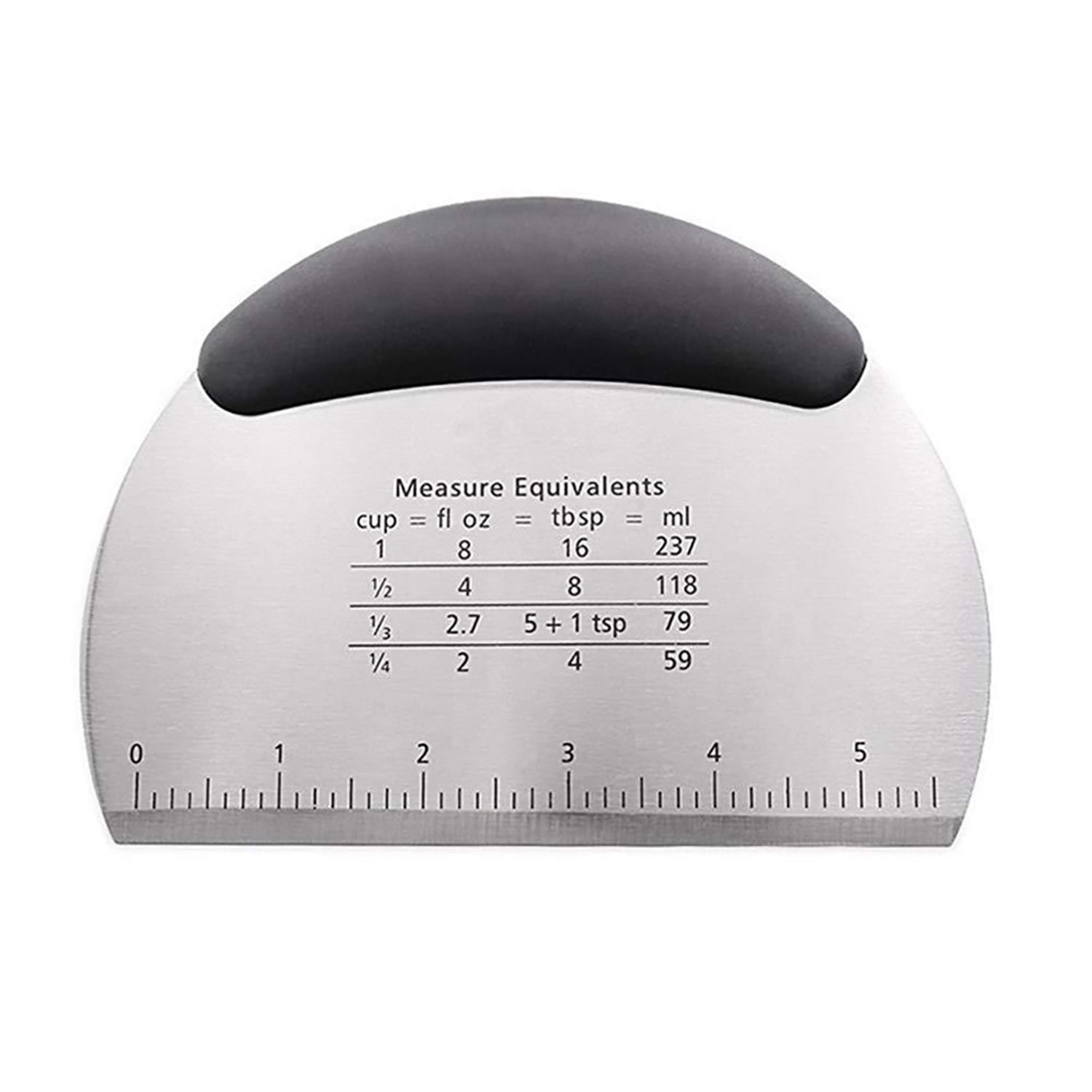 Dough Scraper Chopper, SHX Stainless Steel Dough Cutter With Grip ...