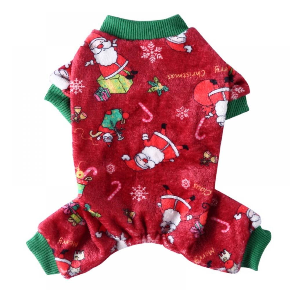 Click here for Bangus Dog Christmas Pajamas Pet Clothes Doggie Ch... prices