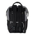 Gray & Black MODERNISME Backpack Diaper Bag - Walmart.com