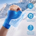 Hot Cold Therapy Wrap for Wrist and Thumb, Reusable Gel Ice Pack Hand ...
