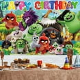 Angry Birds Backdrop Banner Party Supplies Poster Movie Theme ...