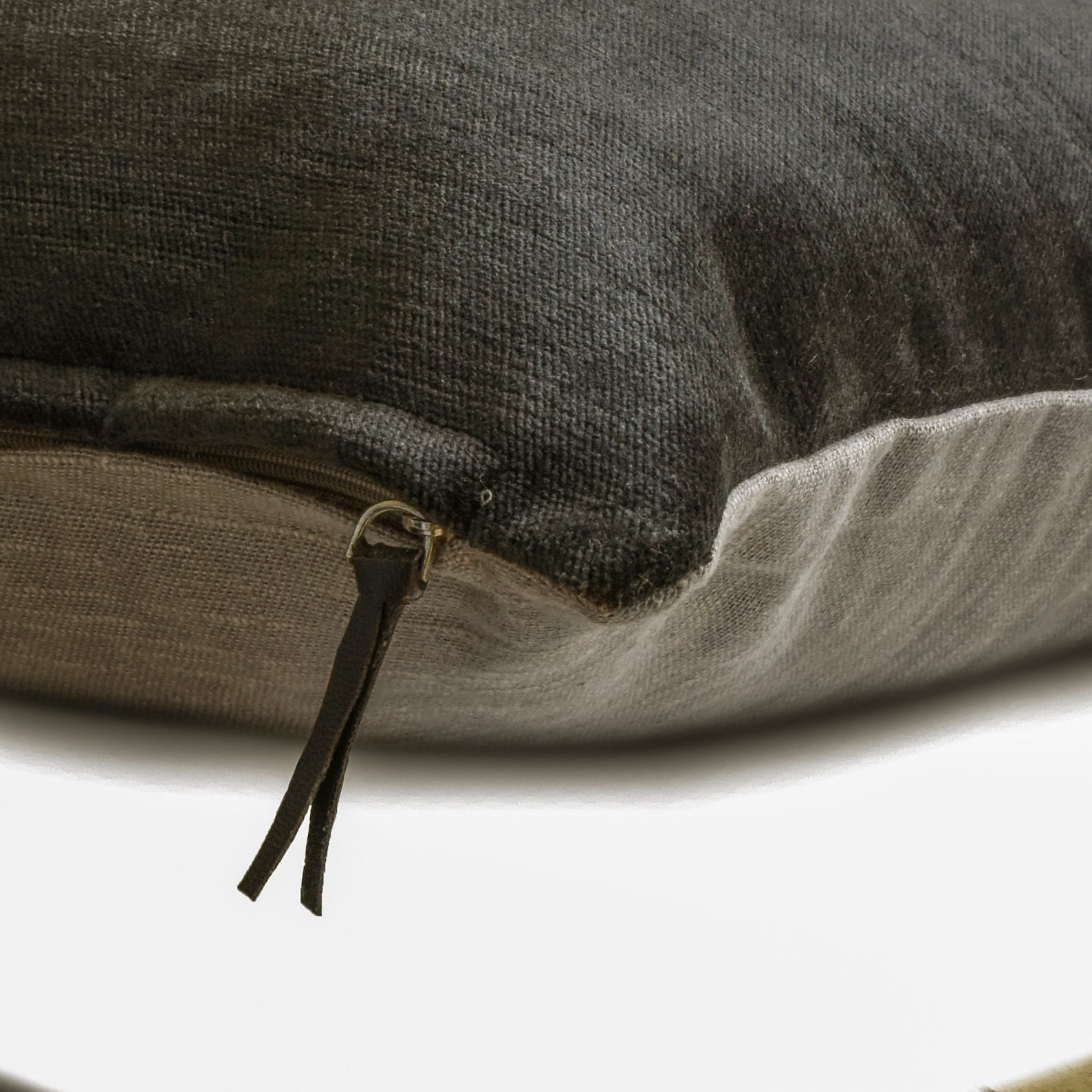 Decorative Grey 16"x16" (40x40 cm) Throw Pillow Covers, Velvet Double ...