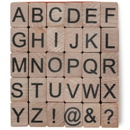 Small Lowercase Alphabet Wood Stamp Set by Recollections™ - Walmart.com