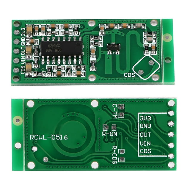 RCWL-0516 Microwave Radar Sensor ABS Microwave Proximity Sensor Switch ...