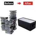 Alavisxf xx Large CD/DVD Storage Boxes - 2 Pack, Holds 30 Full, 60 Slim ...