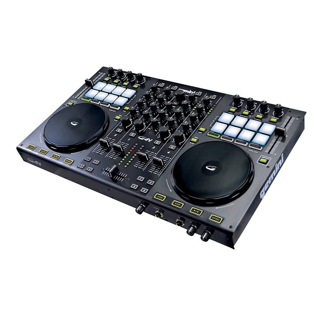 Gemini G4V 4 Channel Midi Controller with Soundcard - Walmart.com ...