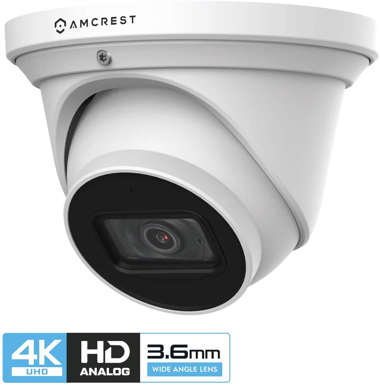 Amcrest UltraHD 4K Dome Outdoor Security Camera, 4K (8-Megapixel ...