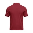 Mens Golf Polo Shirts Short Sleeve Casual Banded Bottom Stretch Classic ...