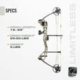 Bear Limitless Dual Cam Compound Bow - Includes Quiver, Sight and Rest - Walmart.com