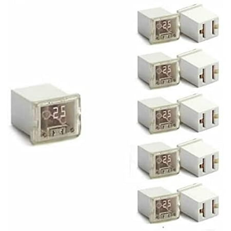Jcase Fuse Kit Mini Jcase Fuse Assortment LOW PROFILE 25A Fit for Ford ...