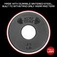 Gainz 1-Inch Center Hole Standard Fractional Weights Plate Sets ...